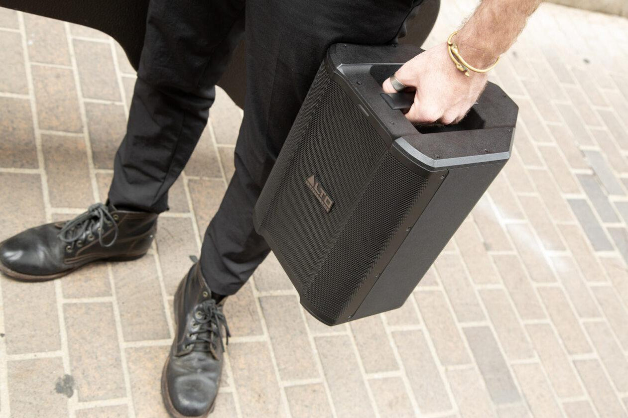 Alto Professional Busker Portable 200-watt Battery-powered PA Speaker ...