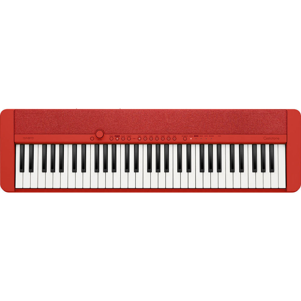 Casio Casiotone CT-S1RD 61-Key Portable Keyboard, Red — Dirt Cheep