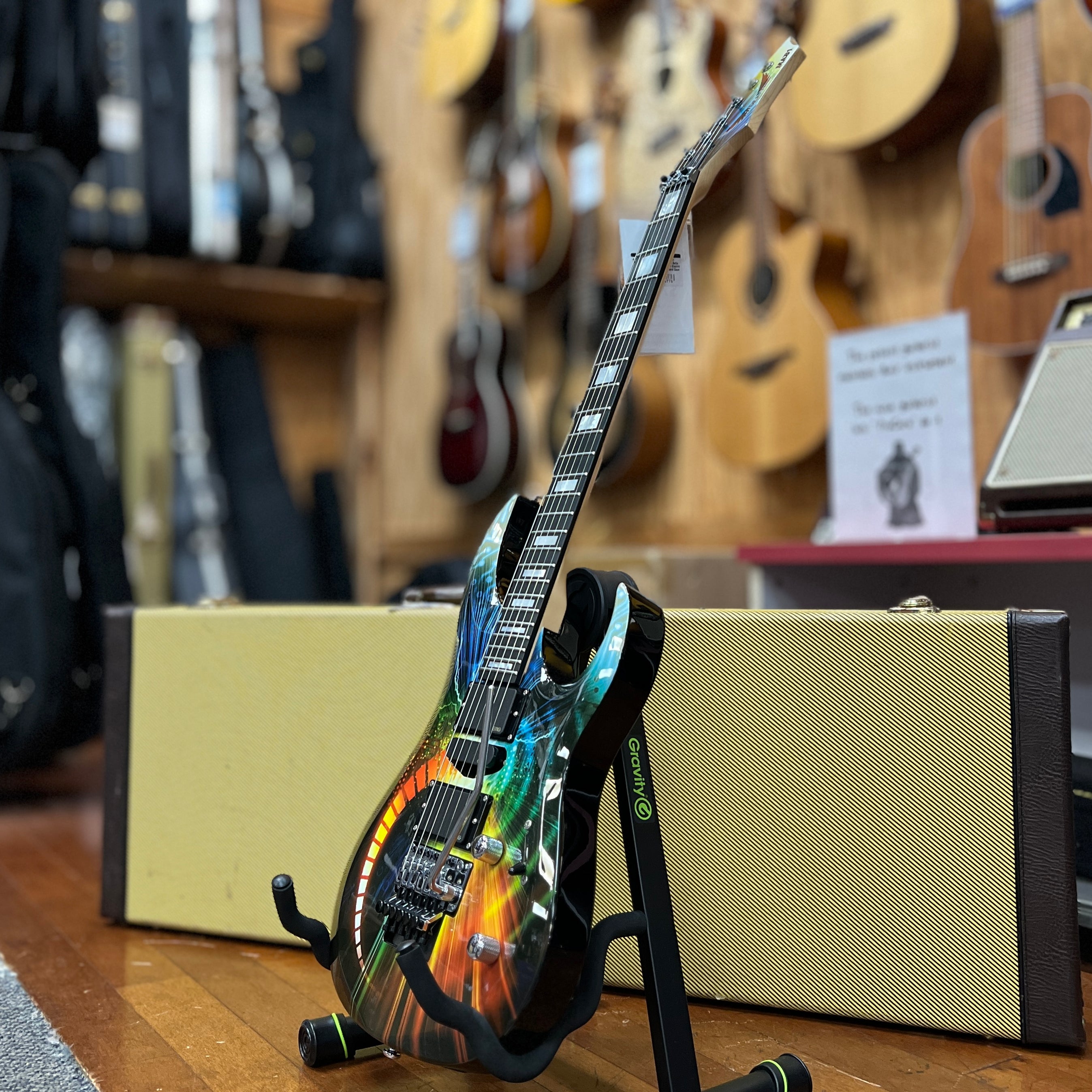 Home Used Electric Guitars USED Dean MAB1 Michael Angelo Batio Speed of ...