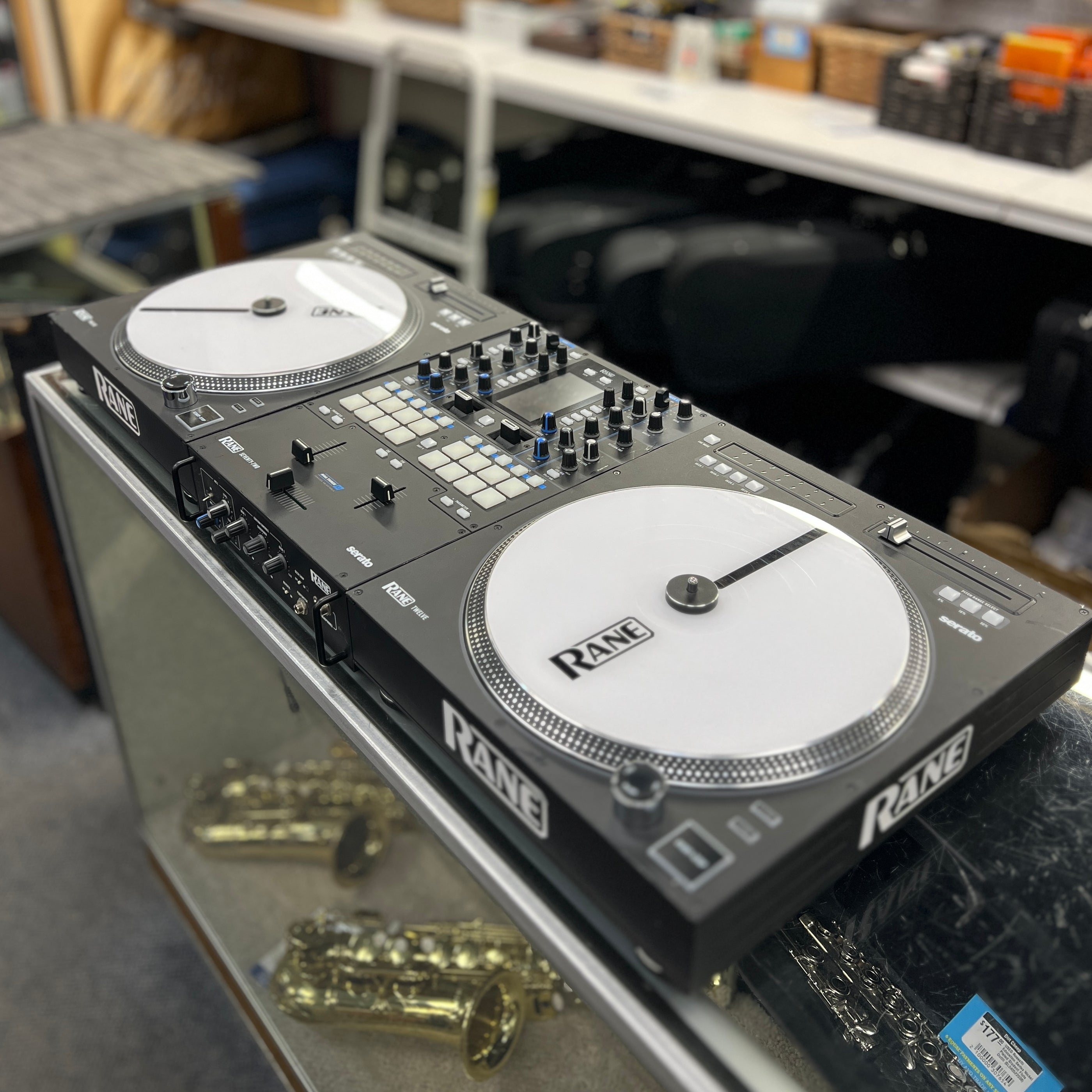 Home USED Rane Seventy-Two Battle Mixer, (2) Rane Twelve Motorized ...