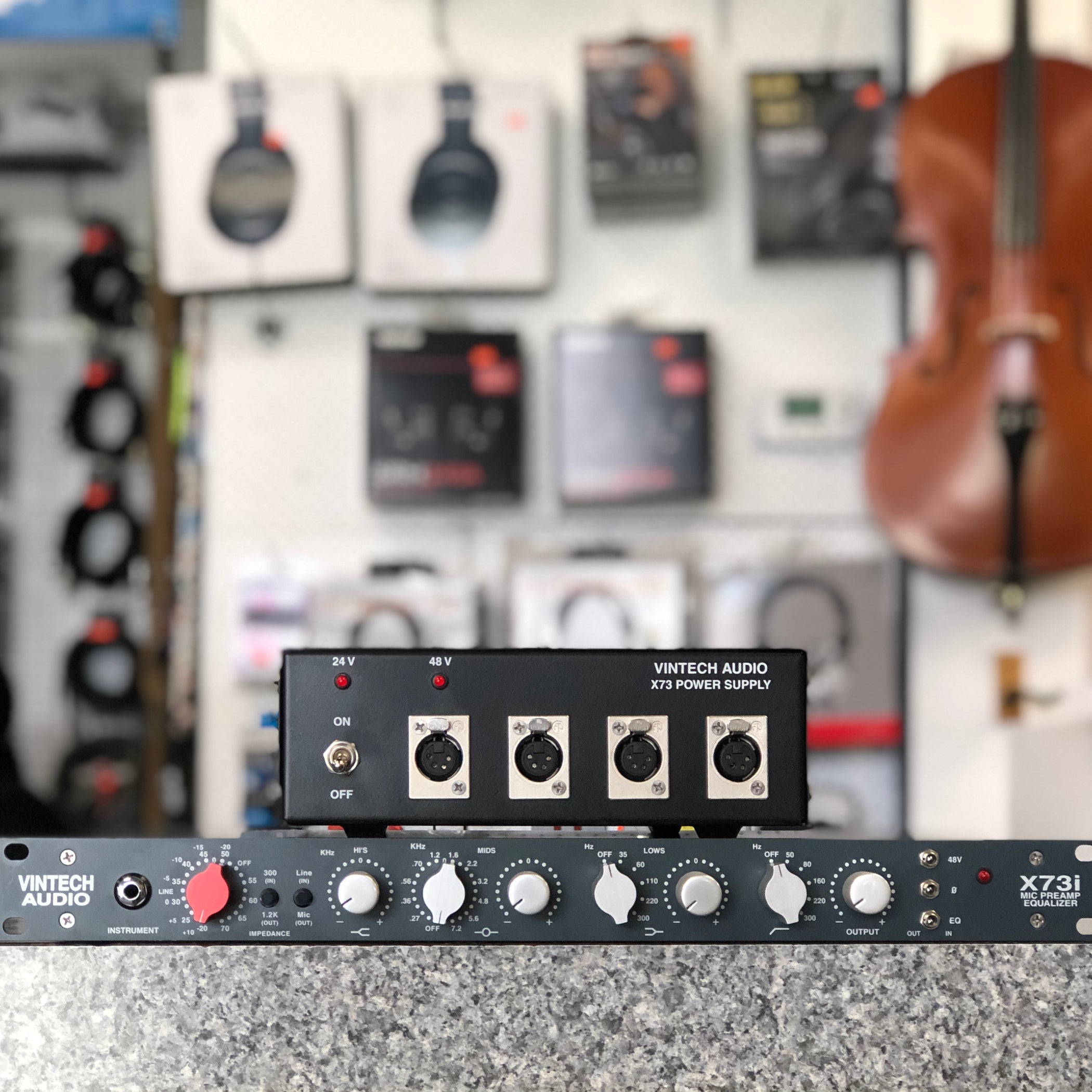 USED Vintech X73i Class A, Transformer Balanced Mic Pre With EQ Based ...